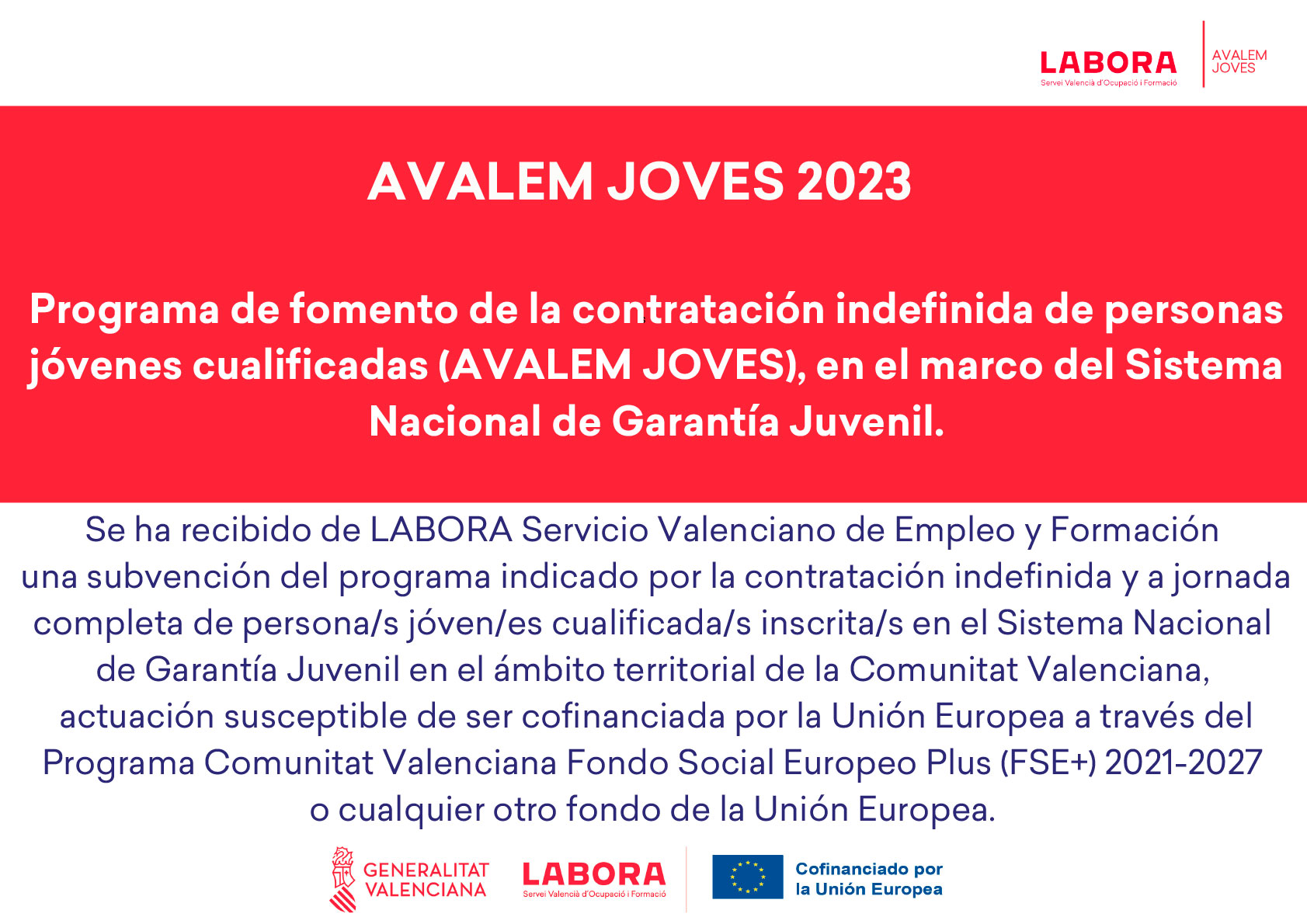 MARIO PILATO BLAT, S.A. Contributes to the Promotion of Youth ...